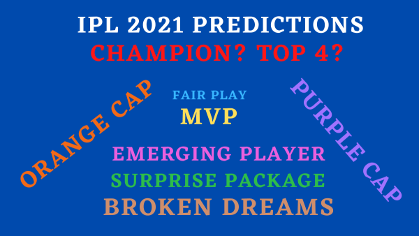 IPL 2021 Predictions: MVP, Top 4, Emerging Player, Surprise Package ...